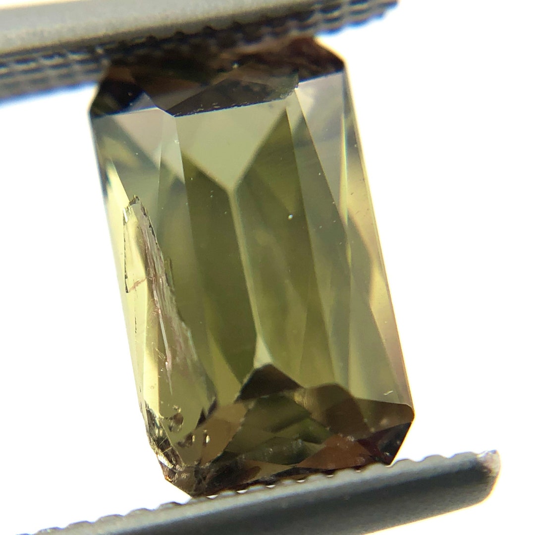 Hard to Find Rare Andalusite Rectangle Cut 1.11 Carats Loose Gemstone ...