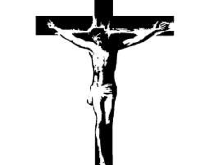 Crucifix Jesus on the Cross Stamp - Catholic Christian - Etsy