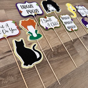 Hocus Pocus Baby Shower Party Props - Set of 10 on Sticks - Movie ...