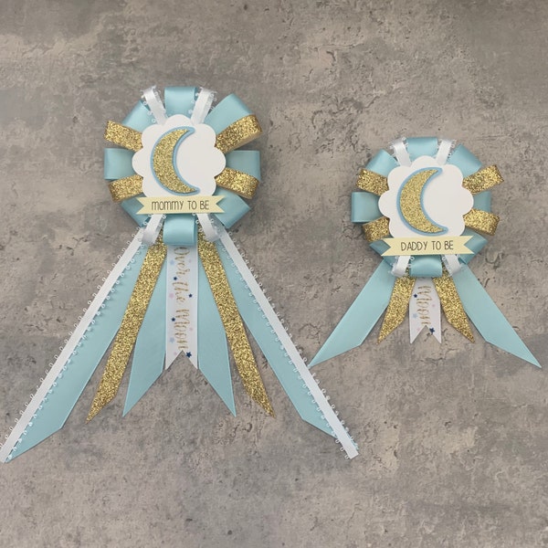 Moon and Stars Ribbon - Etsy