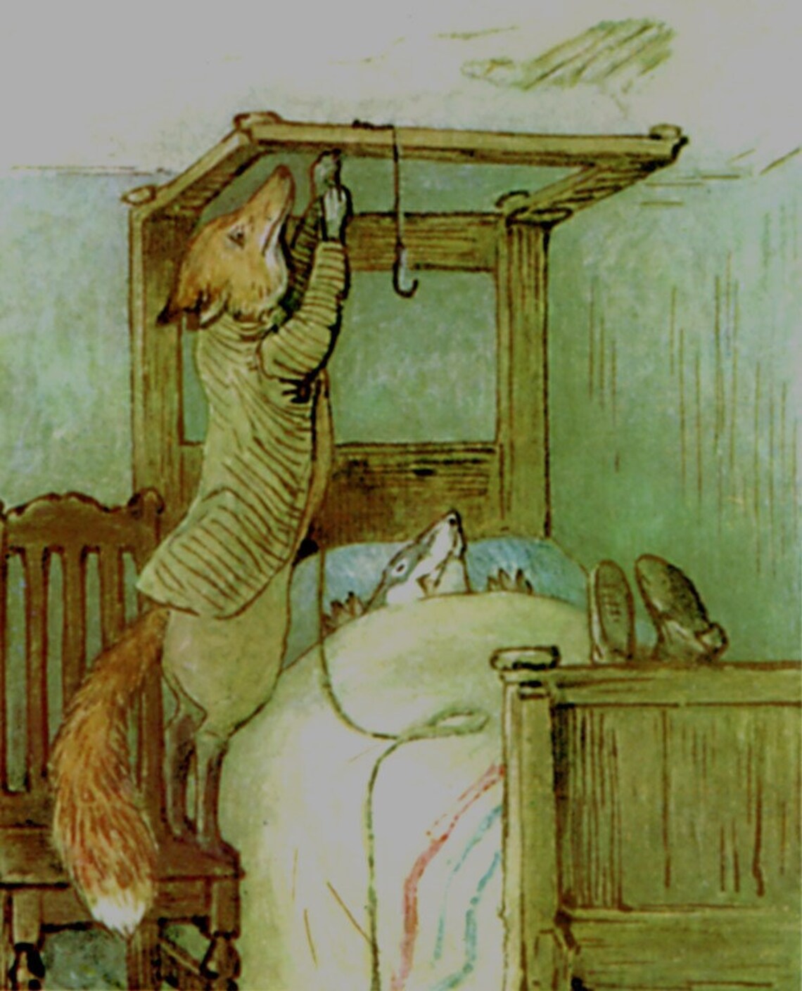 The Tale of Mr Tod the Fox Original Vintage Print From 1920's- by ...