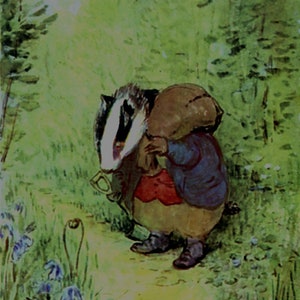 The Tale of Mr Tod the Fox Original Vintage Print From 1920's- by ...