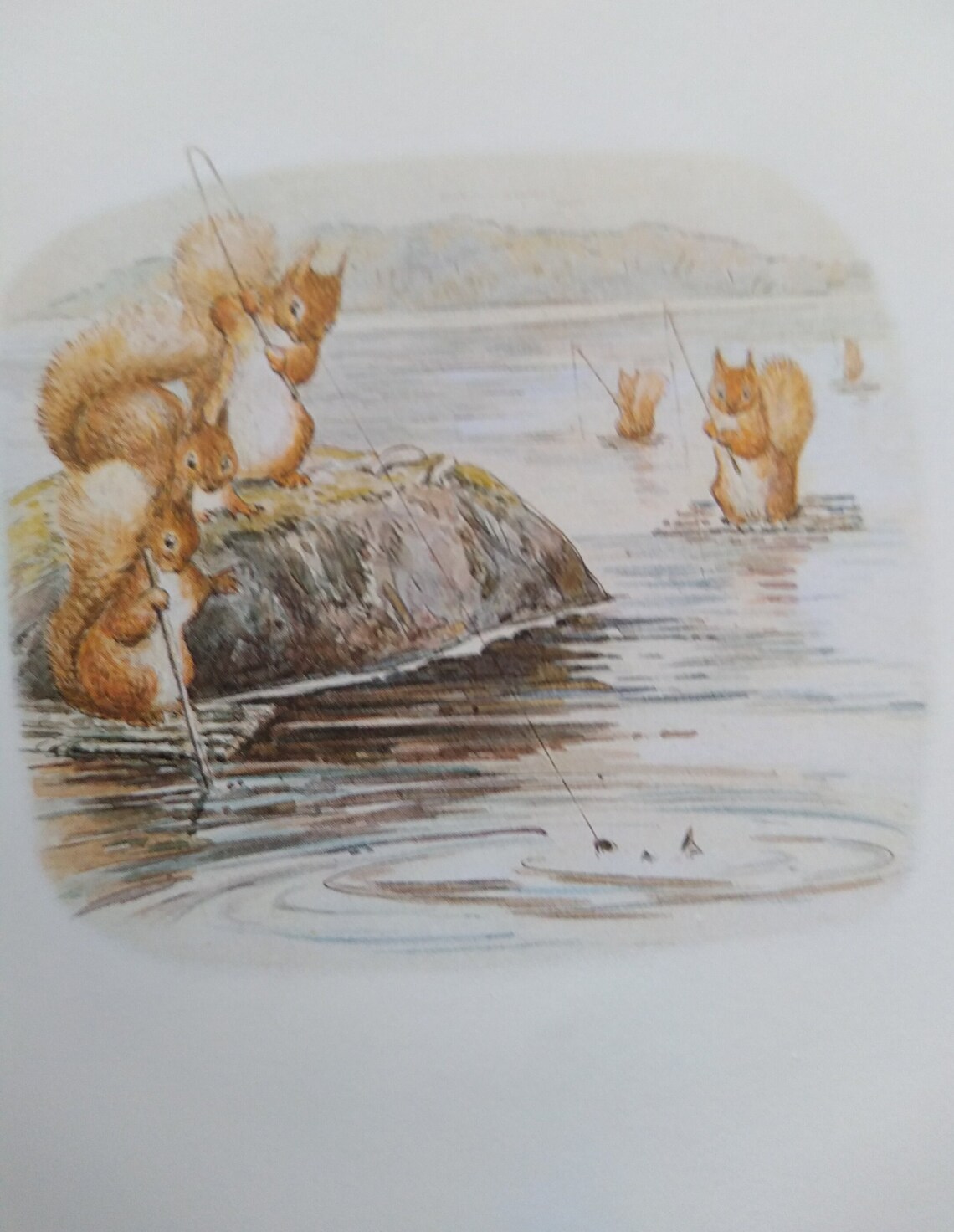 SQUIRREL NUTKIN Original Vintage Print From 1970's- by Beatrix Potter ...