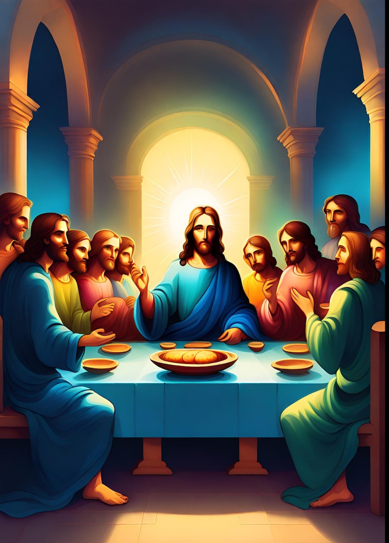 The Crucifixion & the Last Supper. Choose a Religious Picture Then ...