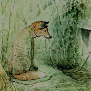 The Tale of Mr Tod the Fox Original Vintage Print From 1920's- by ...