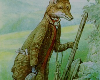 Mr Tod the Fox - Etsy