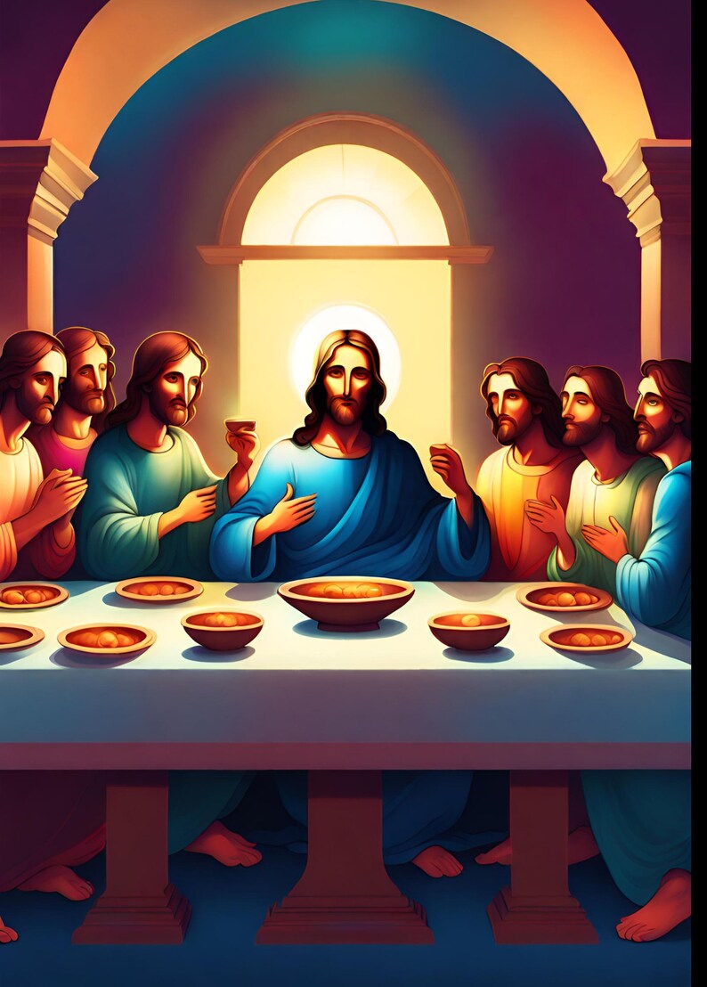 The Crucifixion & the Last Supper. Choose a Religious Picture Then ...