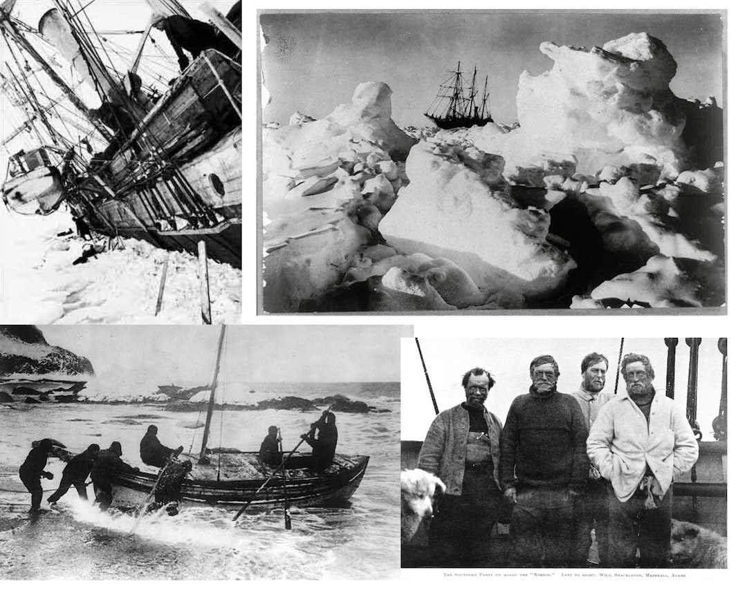 Sir Ernest Shackleton and His Ship THE ENDURANCE Choose From 8 ...