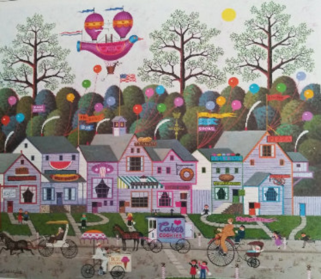 Vintage Americana Book Print From the Beautiful Paintings of Charles ...