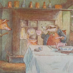 The Tale of Mr Tod the Fox Original Vintage Print From 1920's- by ...