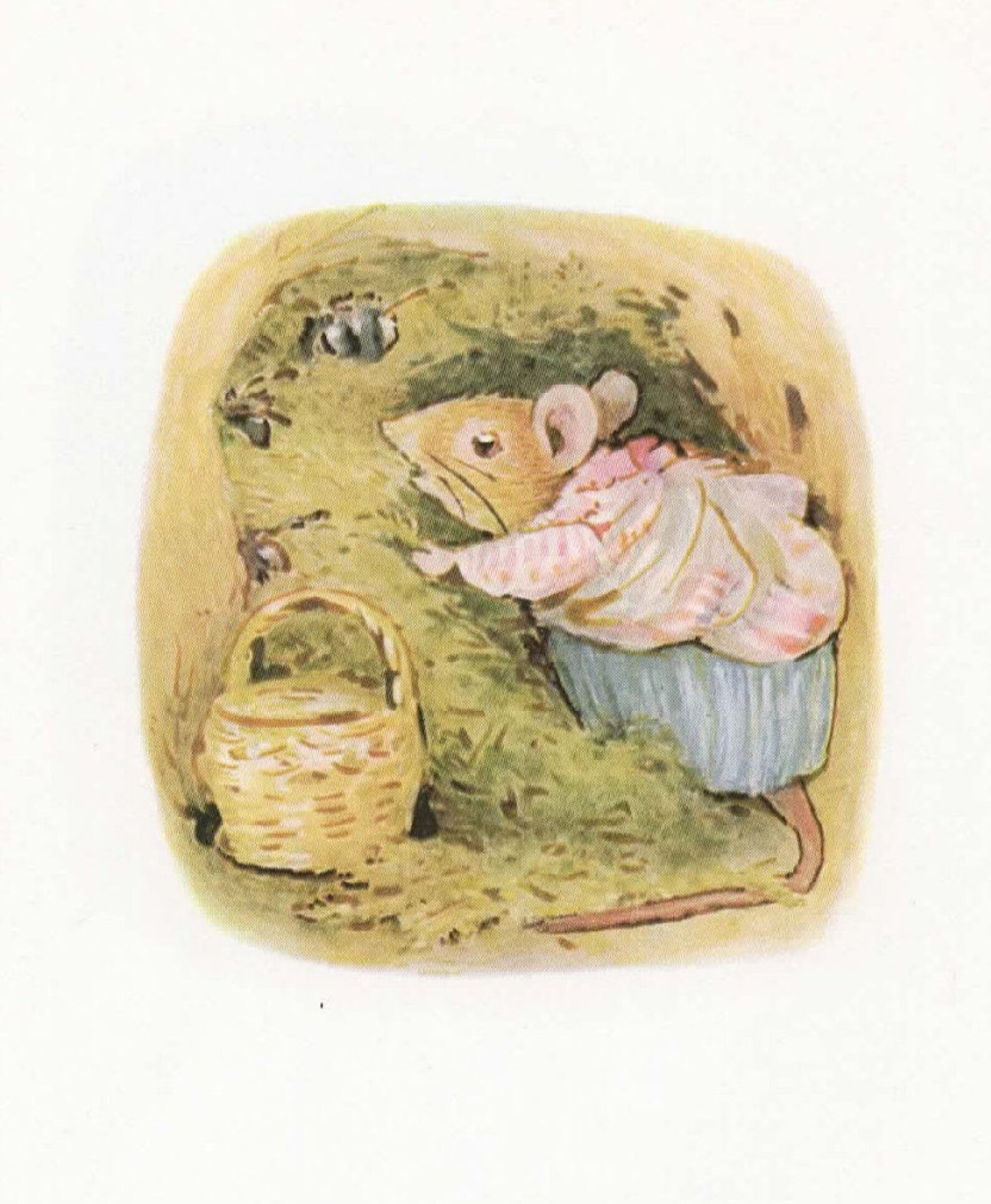 Mrs Tittlemouse Original Vintage Print From 1970's- by Beatrix Potter ...