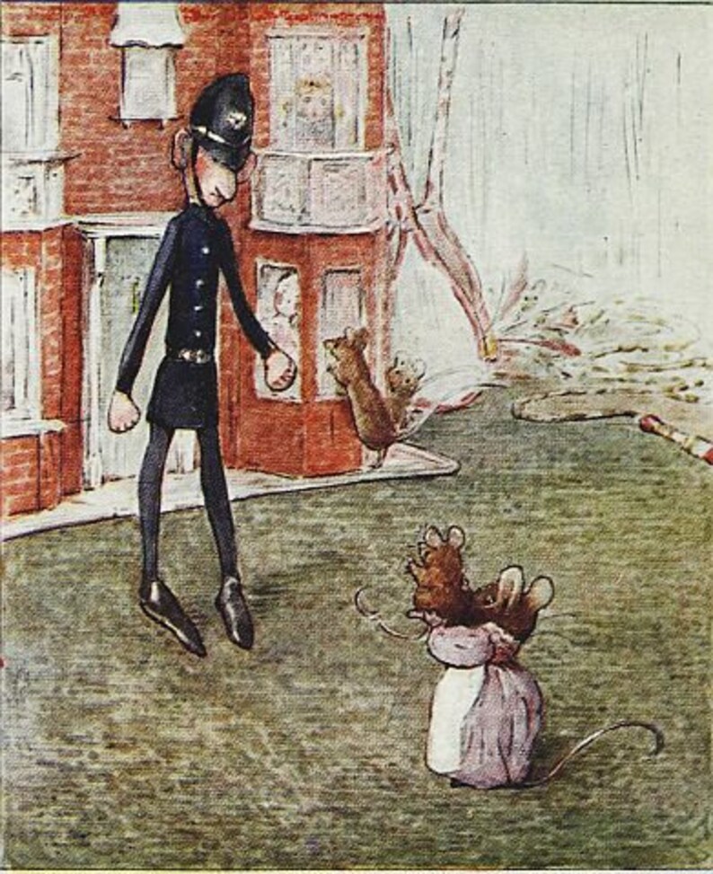 The Tale of Two Bad Mice. Original Vintage Print From 1970's- by ...