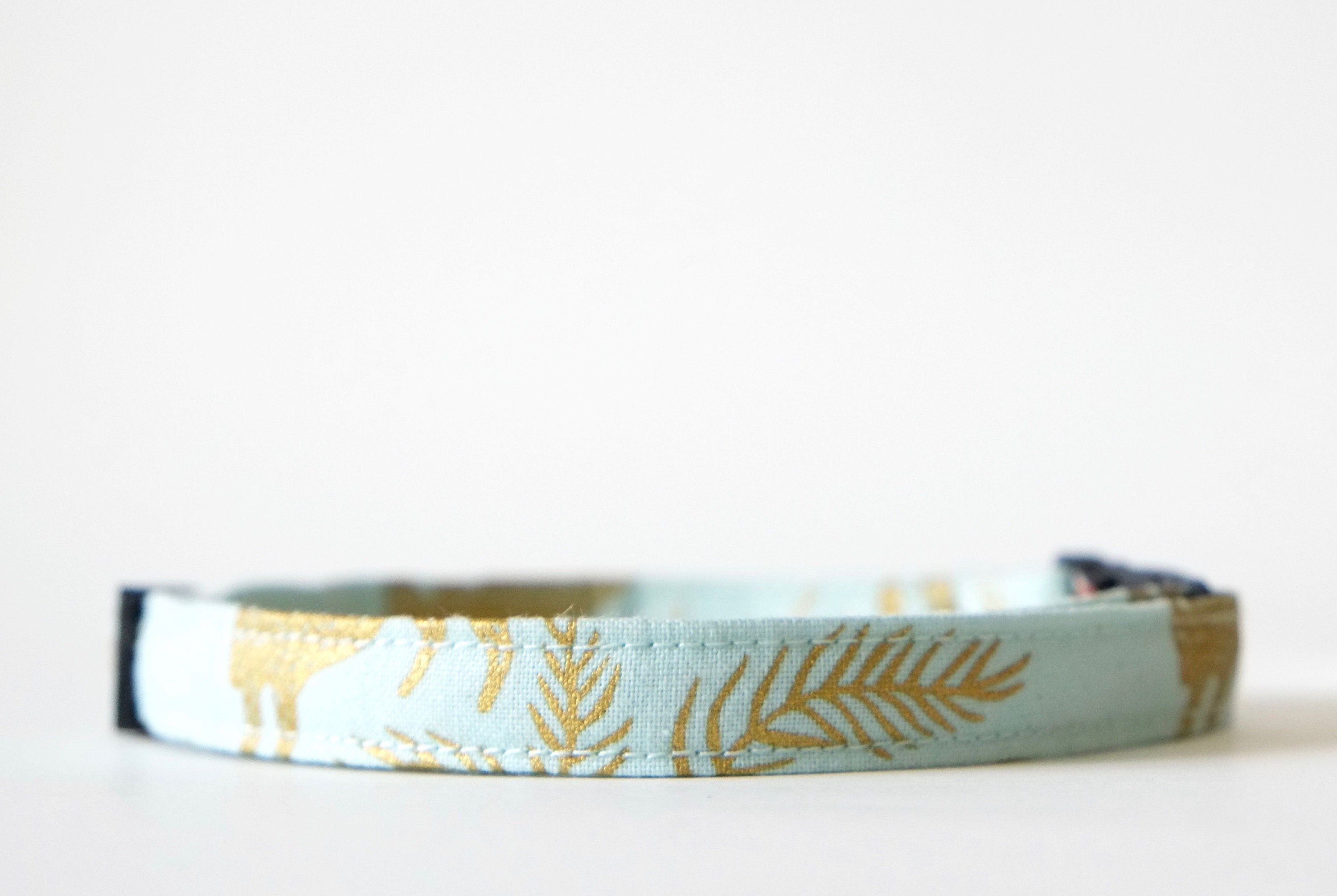 Cute Cat Collar Tiger Dear Cat Collar Gold Cat Collar, Kitten Collar ...
