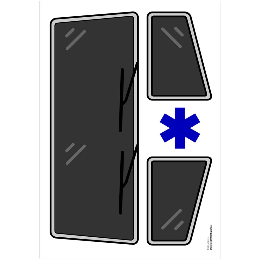 Ambulance Extra Stickers - Etsy