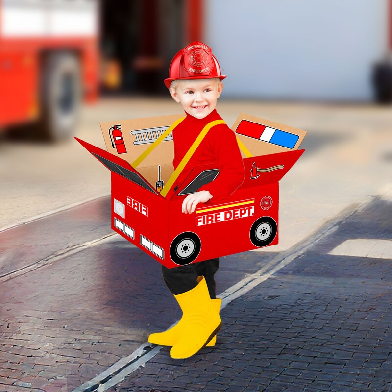 Firetruck Costume - Etsy