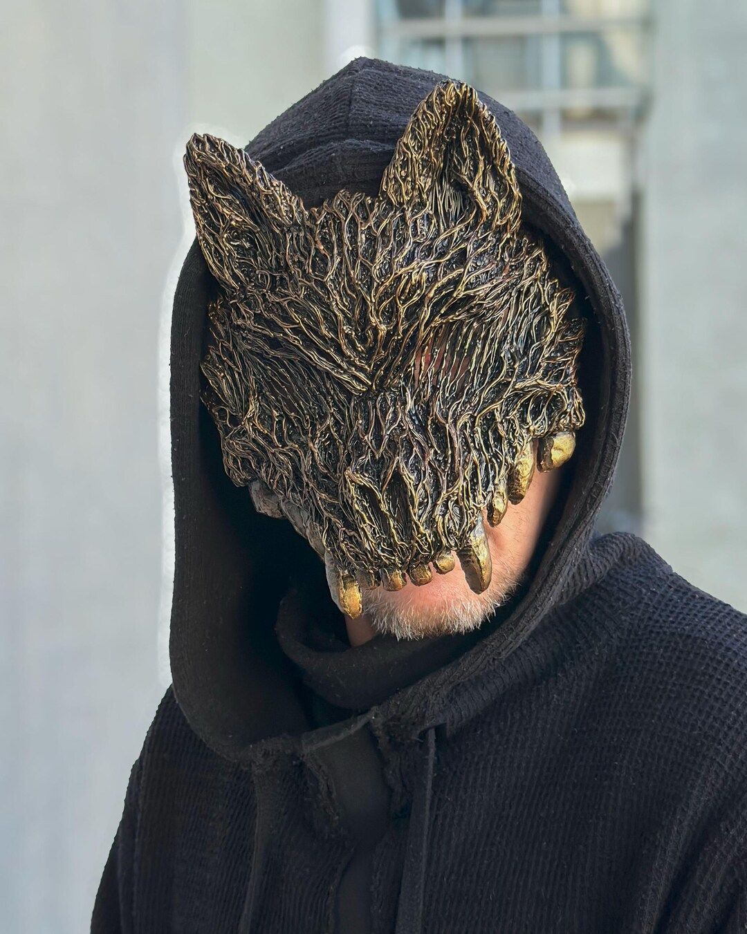 Blind Masquerade Scary Werewolf Mask, Wolf Mask - Etsy
