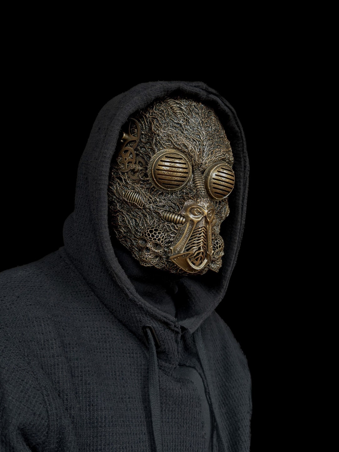 Steampunk Mask Apocalyptic Masquerade Scary Face Mask - Etsy