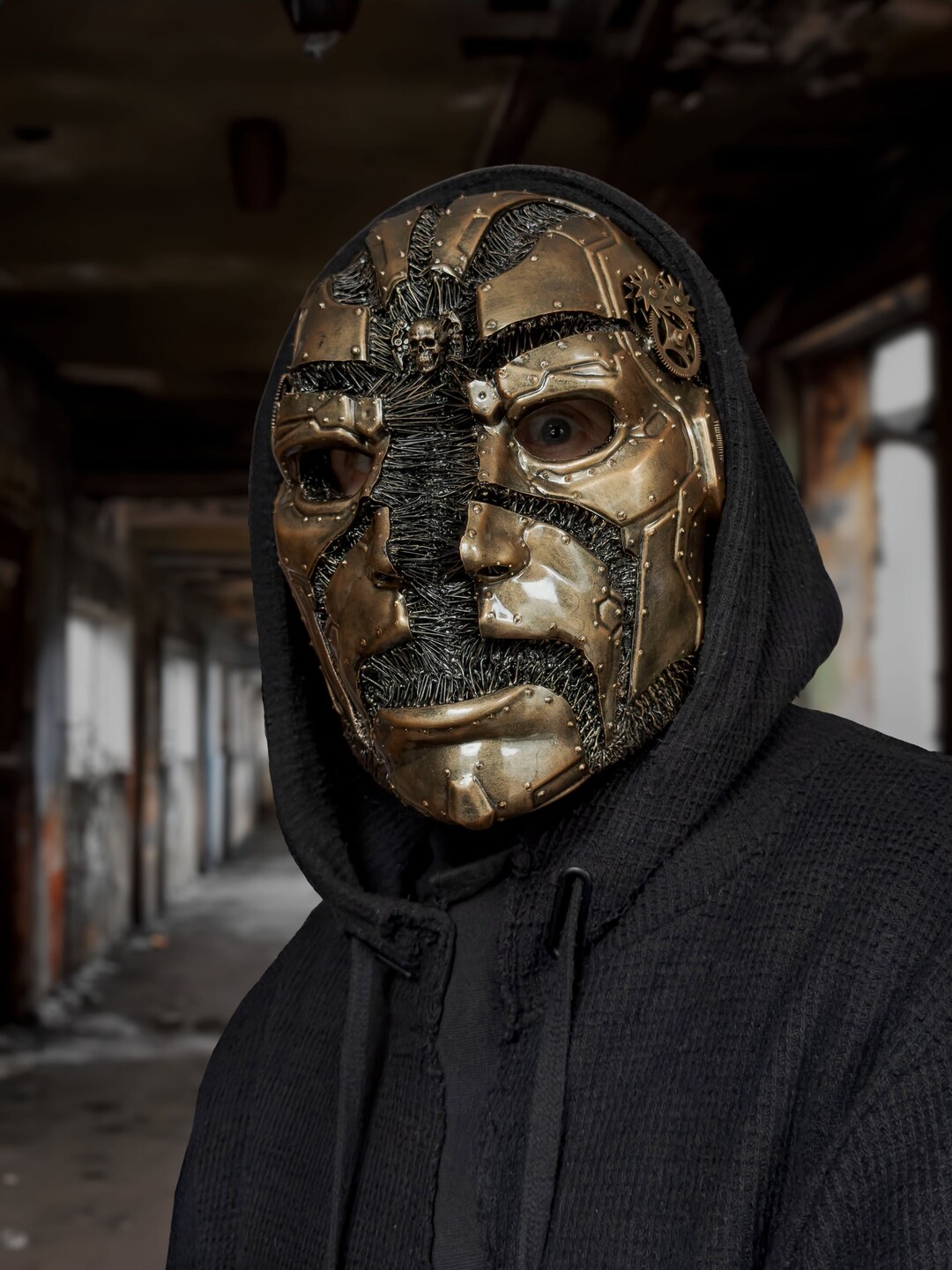 Scary Steampunk Magic Masquerade Mask - Etsy