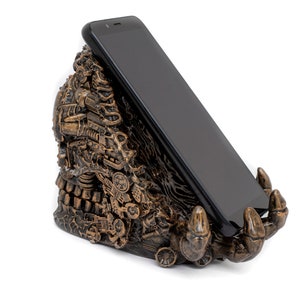 Phone Stand Tablet Stand Skull Steampunk - Etsy