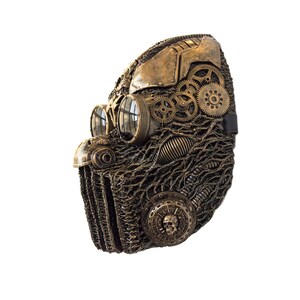 Steampunk Mask Apocalyptic Masquerade Scary Face Mask - Etsy