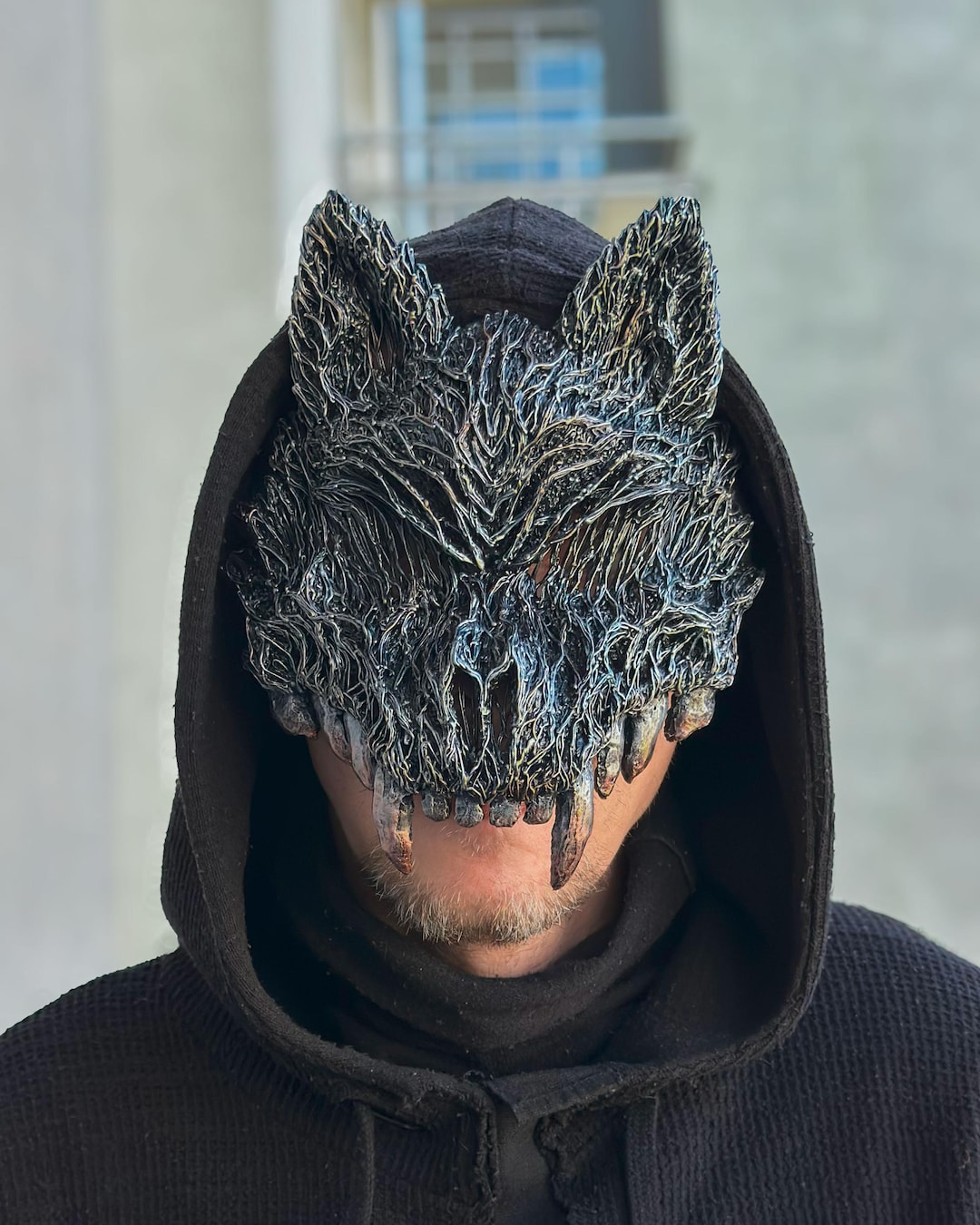 Blind Masquerade Scary Werewolf Mask, Wolf Mask - Etsy