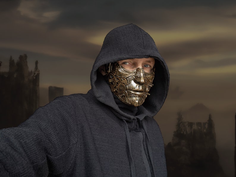 Steampunk Techno Post Apocalyptic Masquerade Mask - Etsy