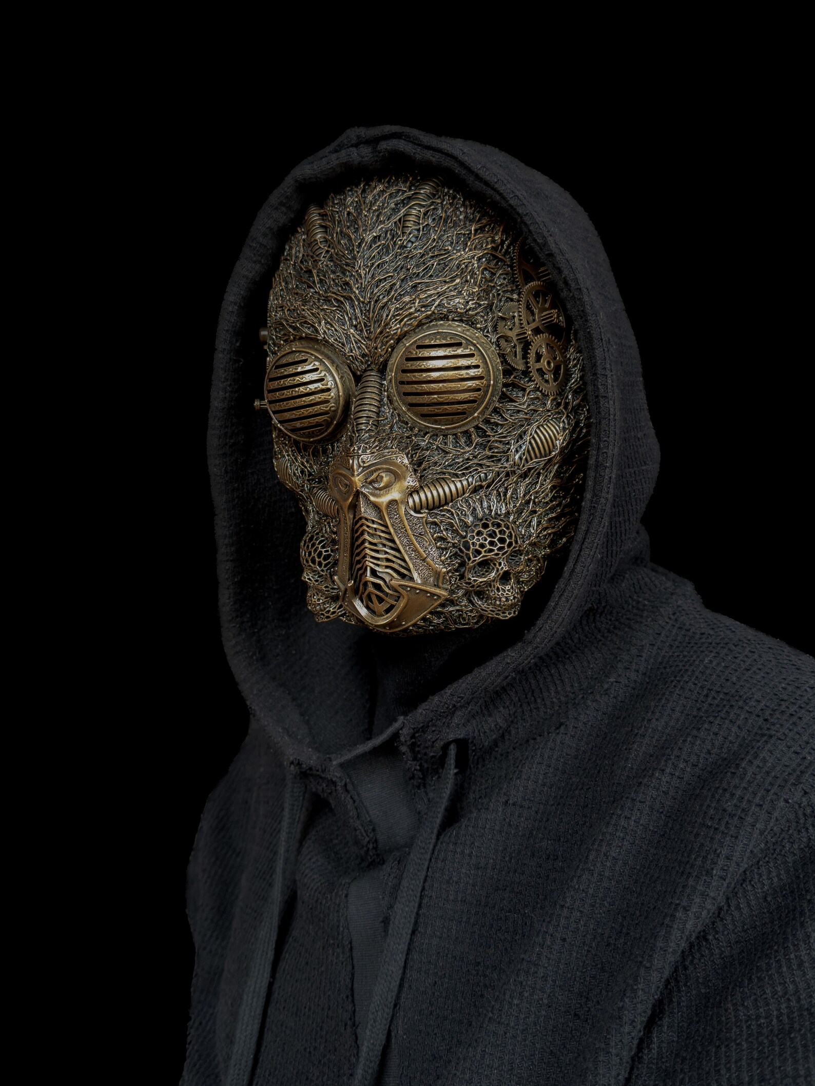 Steampunk Mask Apocalyptic Masquerade Scary Face Mask - Etsy