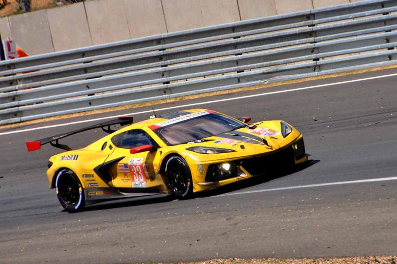 Chevrolet Corvette C8 R No33 Sports Car Motorsport Action Photograph ...