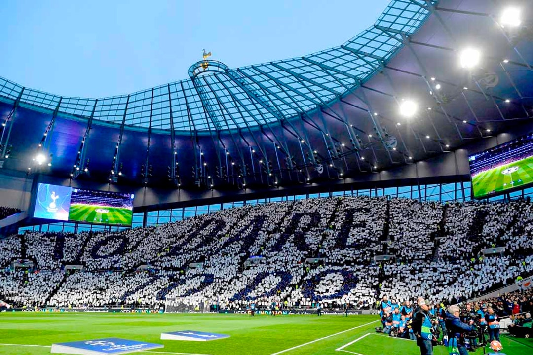 White Hart Lane Spurs Tottenham Hotspur Stadium London Photograph ...