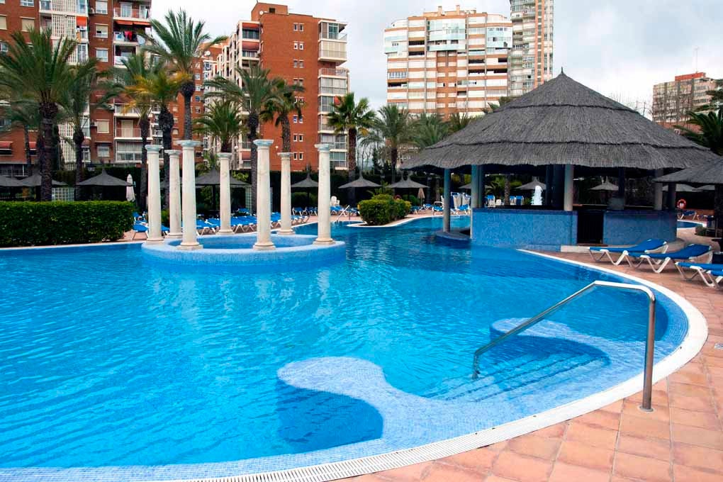 Solana Hotel Swimming Pool Benidorm Costa Blanca Spain Photograph ...