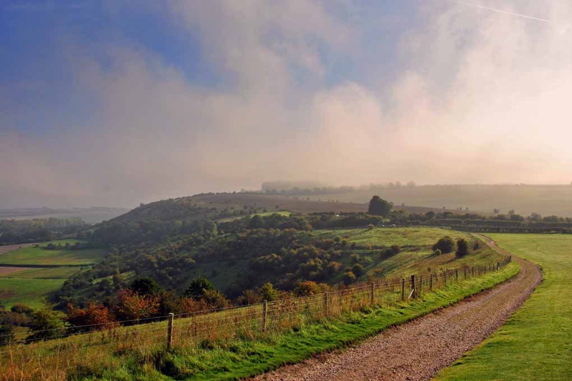 Wayfarers Walk Watership Down Kingsclere North Wessex Downs Hampshire ...
