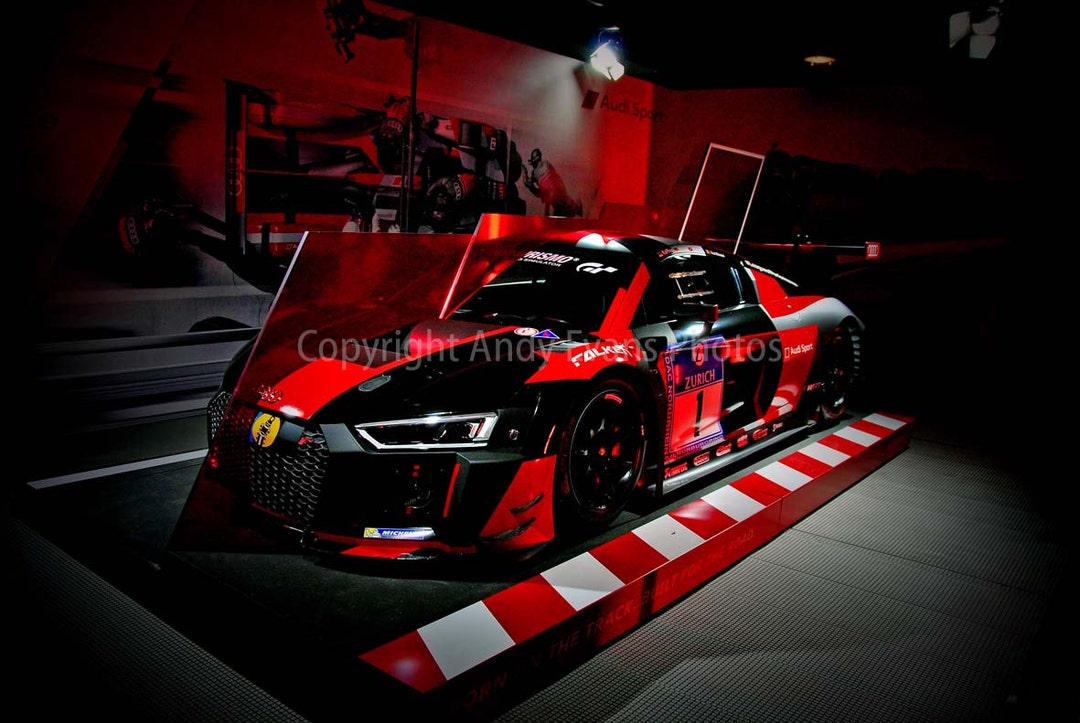 Audi R8 Sports Motor Car 24 Hours of Le Mans 2016 Photograph Picture ...