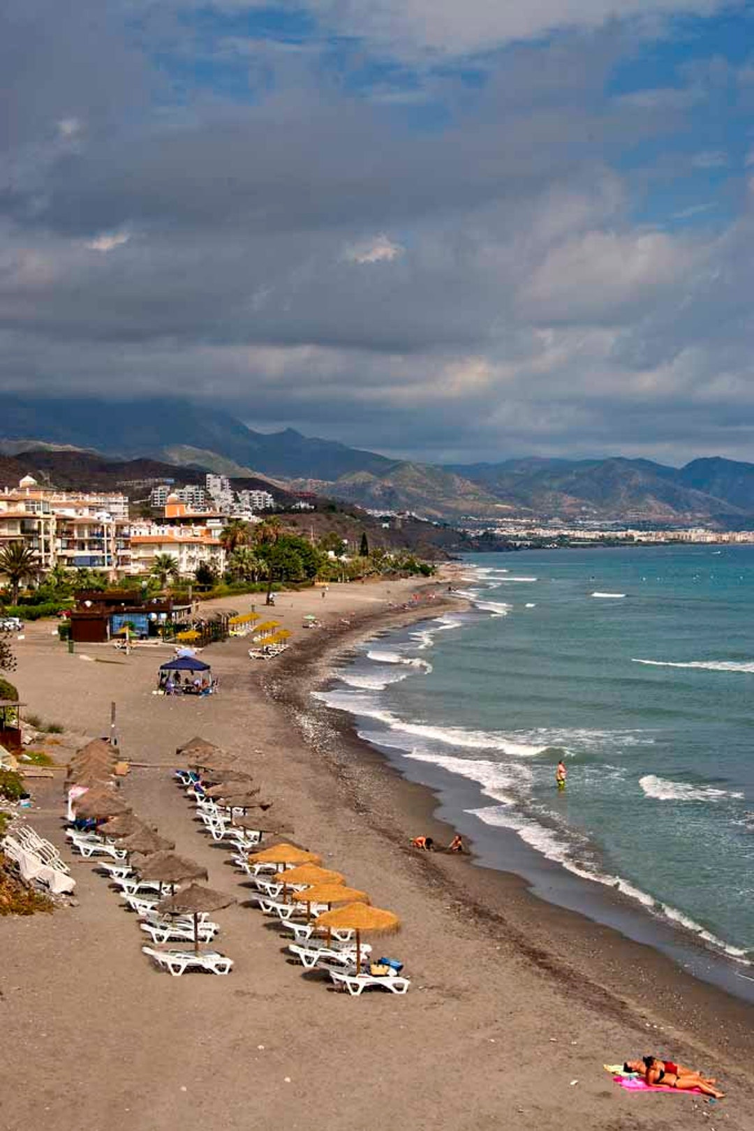 Playa De Calaceite Torrox Costa Axarquia Costa Del Sol Spain Photograph ...