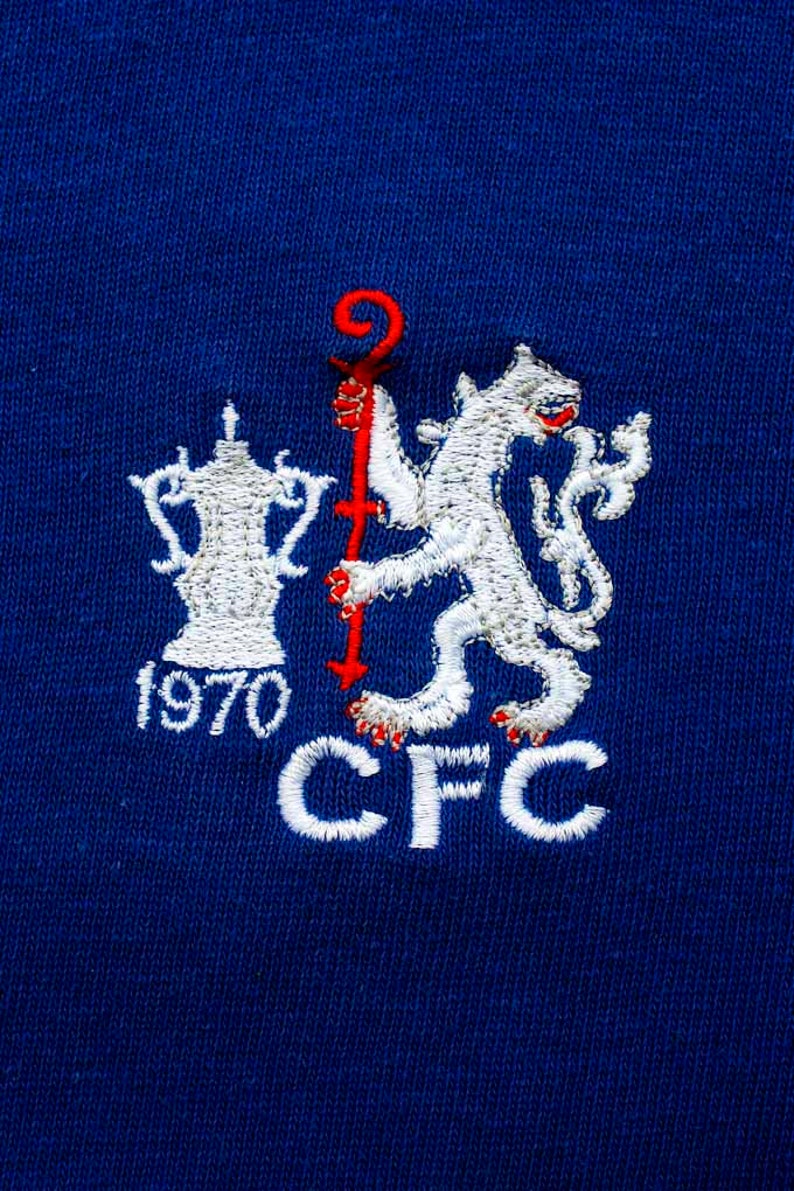 Chelsea Football Club 1970 FA Cup Shirt Badge Crest Photograph Picture ...