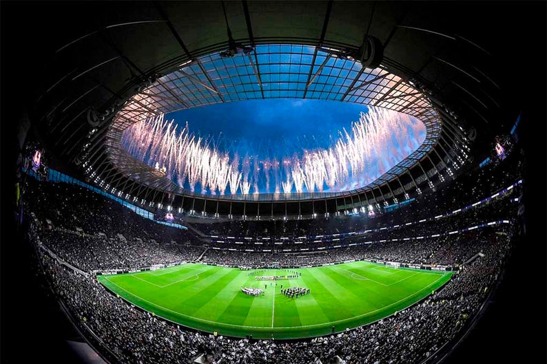 White Hart Lane Spurs Tottenham Hotspur Stadium London Photograph ...