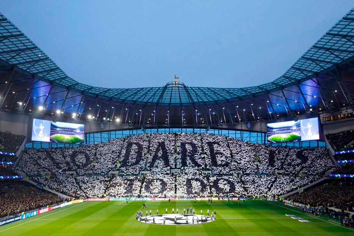White Hart Lane Spurs Tottenham Hotspur Stadium London Photograph ...