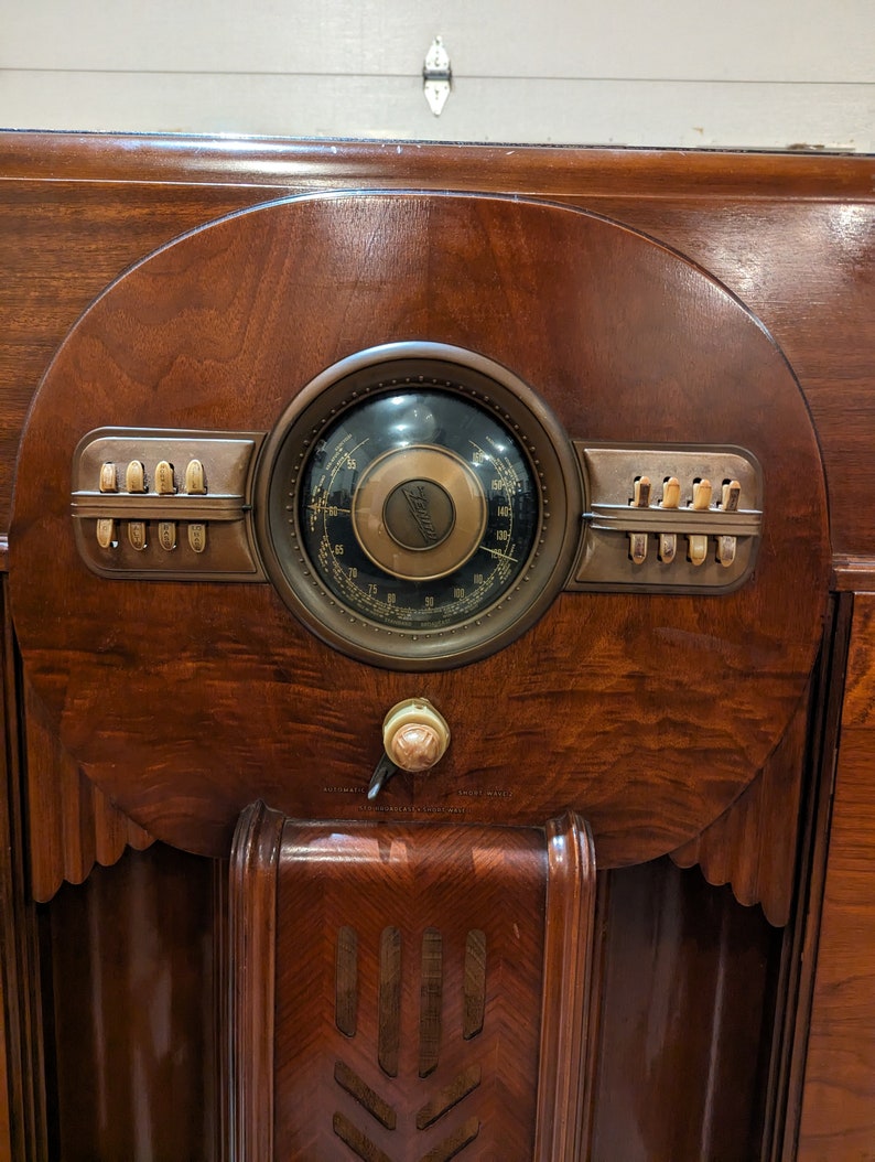 Rare 1940 Zenith Aztec 12 Tube Radio Model 12S471 - Etsy