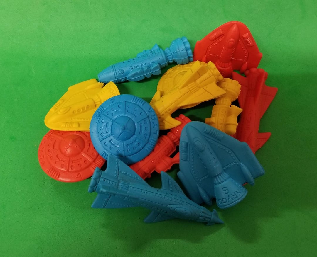 Diener Space Raiders Space Ships Rockets Altair Ceti-3 Krygo-5 Lyra ...