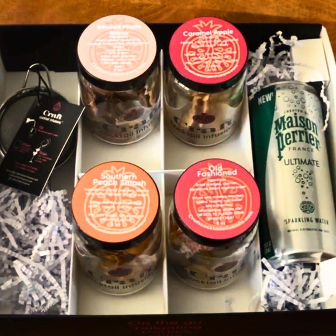 Whiskey Gift Box Set | DIY Cocktail Kit Gift Set Birthday Gift Unique ...