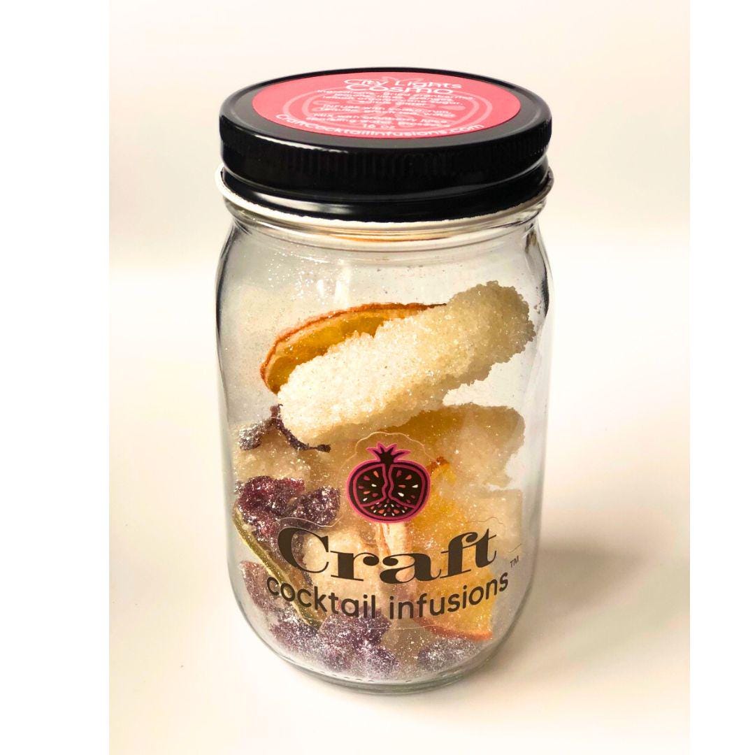 Cosmopolitan Cocktail Infusion Kit W/ Edible Glitter | DIY Fruity ...