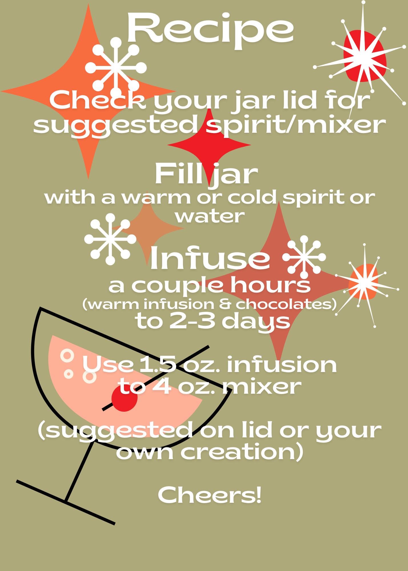 DIY Cocktail Infusion Kit: Party Favor, Bridal Shower Gift - Etsy