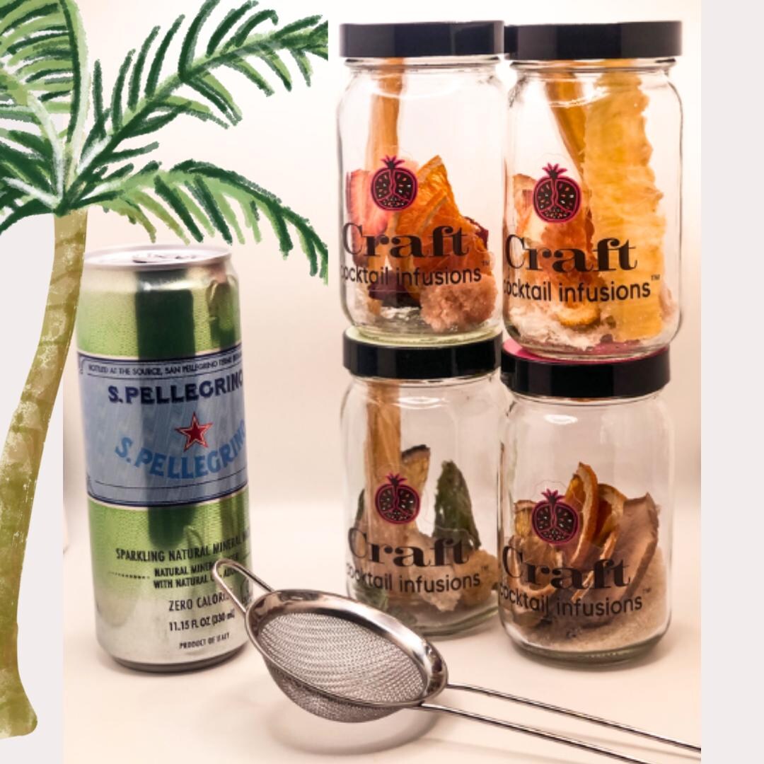 Summer Flavors Cocktail Gift Box Set | Thank You Gift DIY Cocktail Kit ...