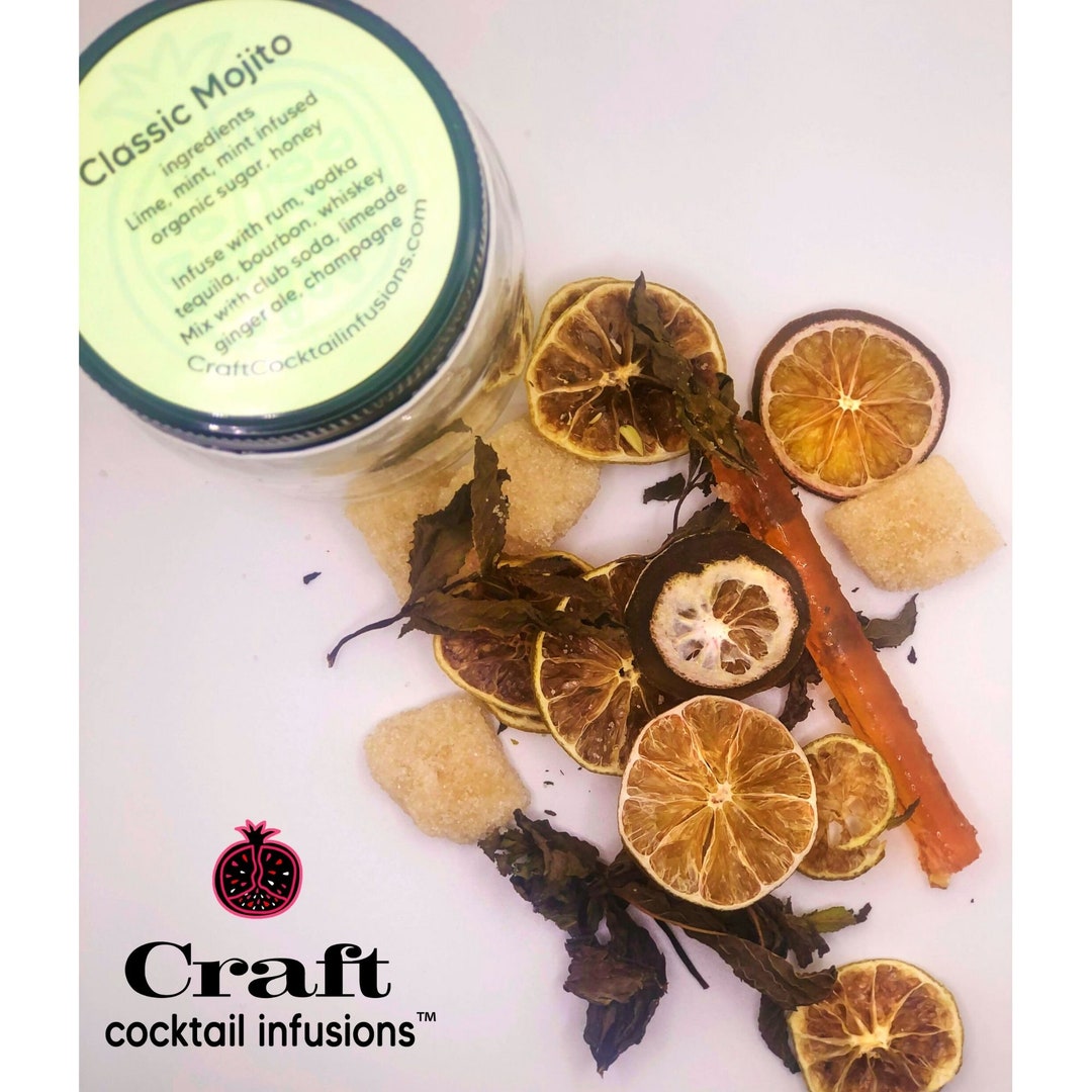 Classic Mojito Cocktail Infusion Kit: DIY Rum Lover's Gift - Etsy