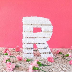 1 Fringe Letter Decoration 10 Fringe Letters Pinata - Etsy