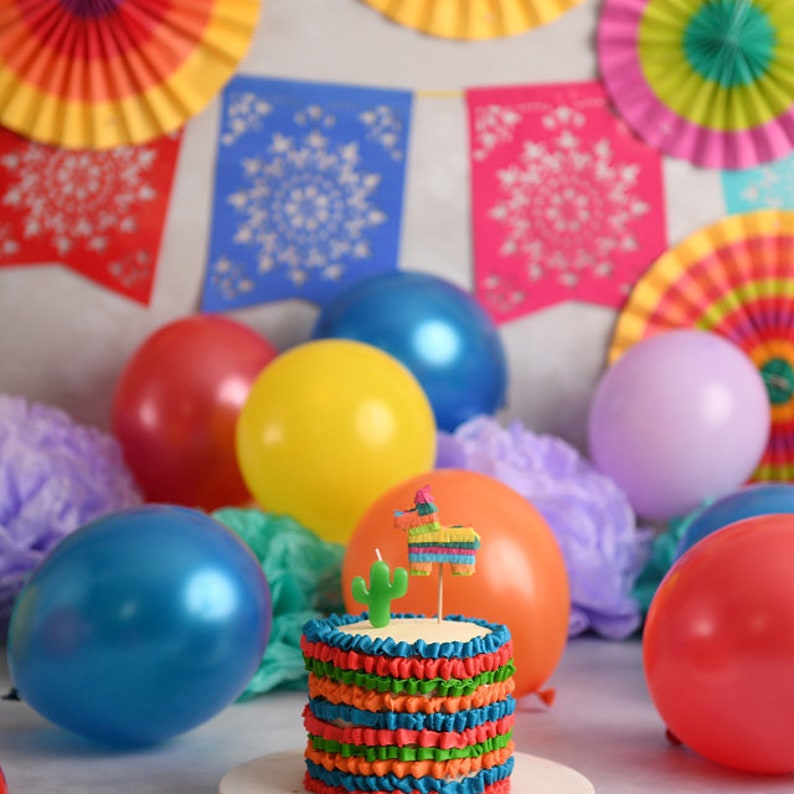 1x Mini Donkey Pinata Cake Topper Pinata Cake Topper Cinco | Etsy