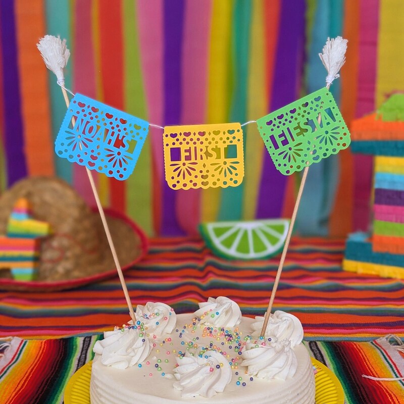 Fiesta Cake Topper - Etsy