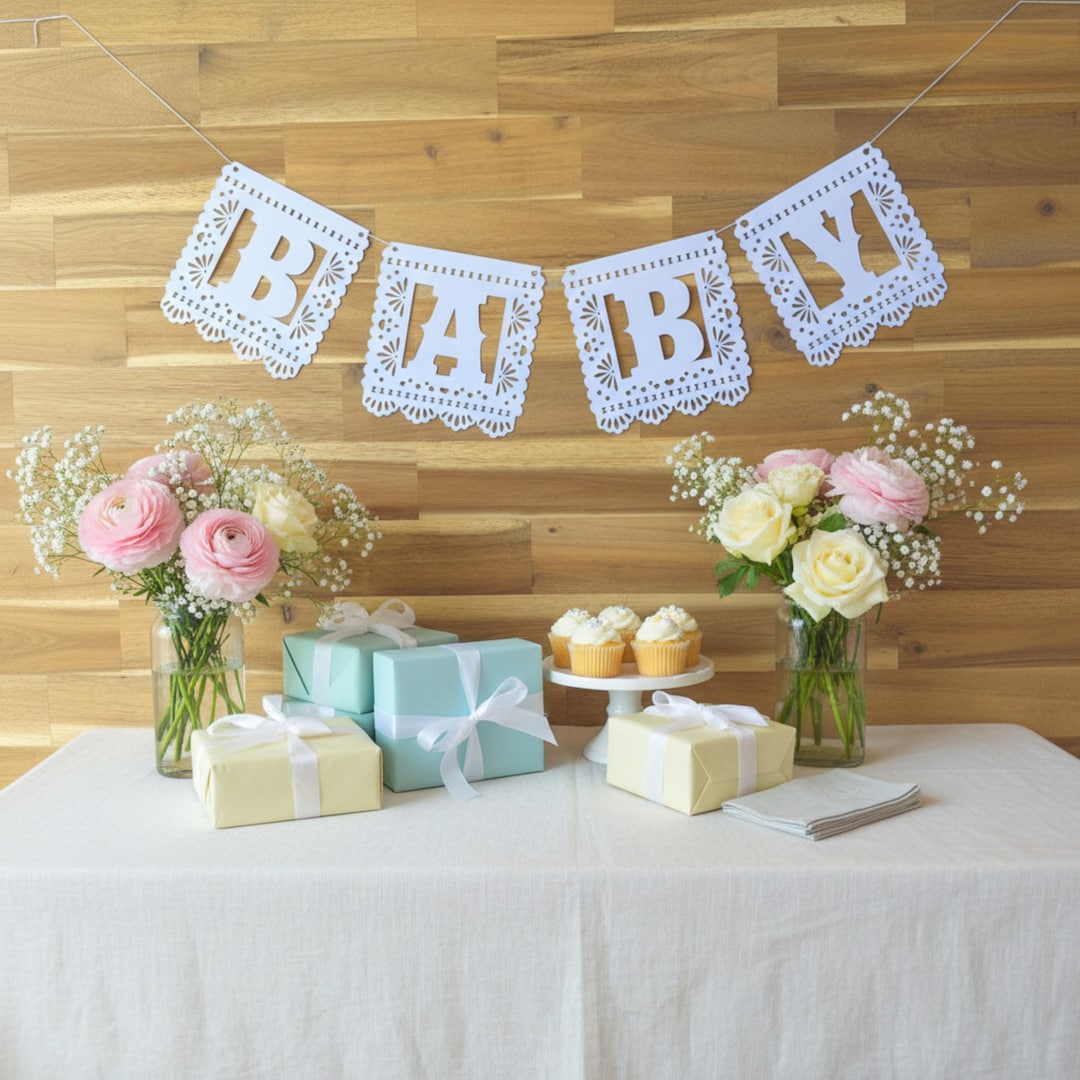 Papel Picado Alphabet Letters and Numbers, Custom Banner - Etsy
