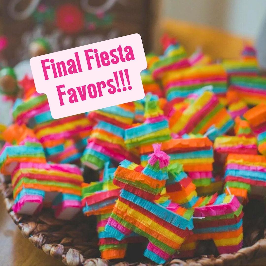 Mini Donkey Piñata – Tequila Fiesta Bridesmaid Proposal Favors - Etsy