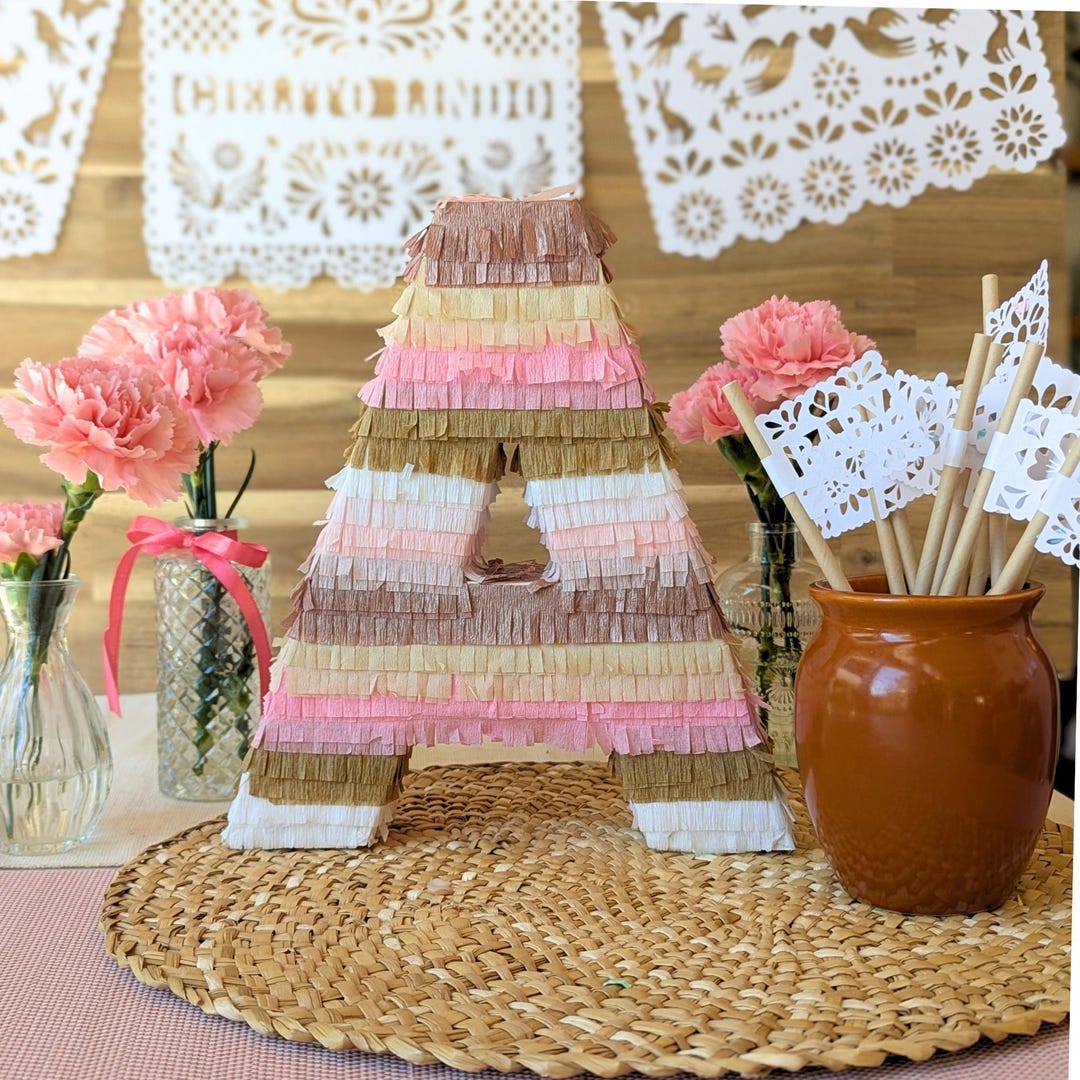 Pinata Letter or Number Decoration: Fiesta Party Decor (not Fillable ...