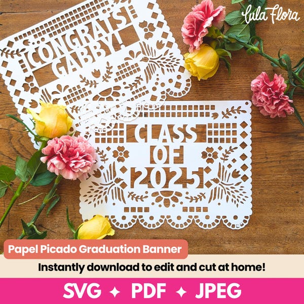 Papel Picado Digital - Etsy